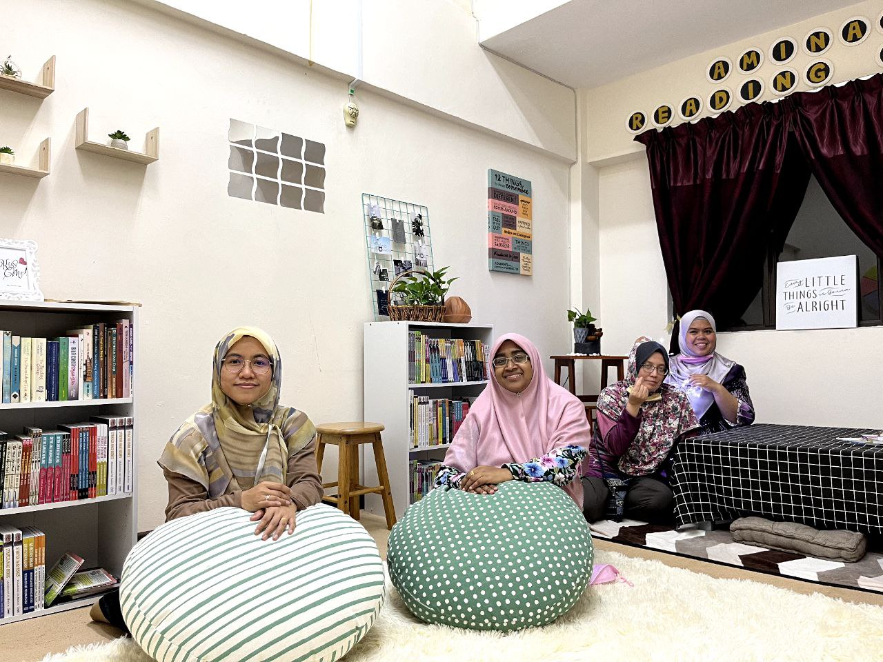 Beautification of Mahallah Aminah Reading Room | Mahallah Aminah