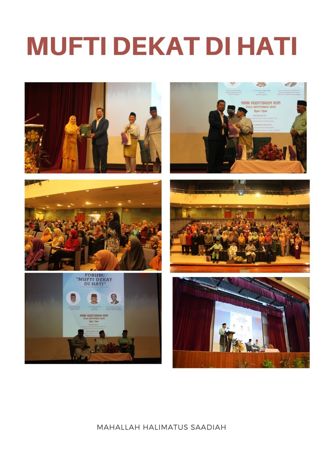 STUDENT PROGRAMME | MAHALLAH HALIMAHTUS SAADIAH