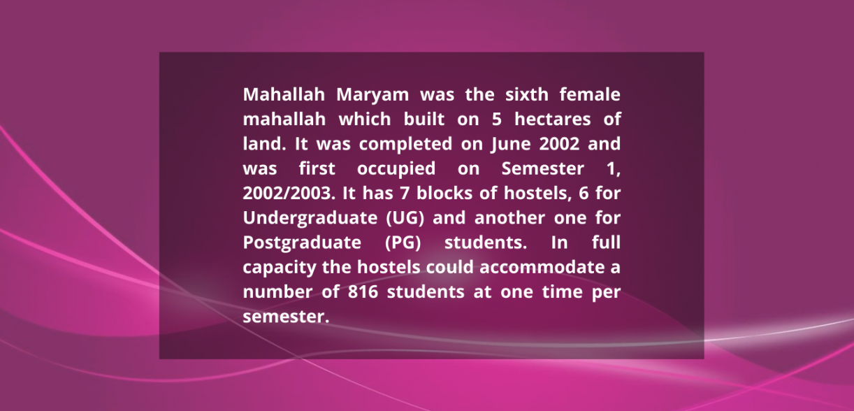 Mahallah Maryam Background | Mahallah Maryam