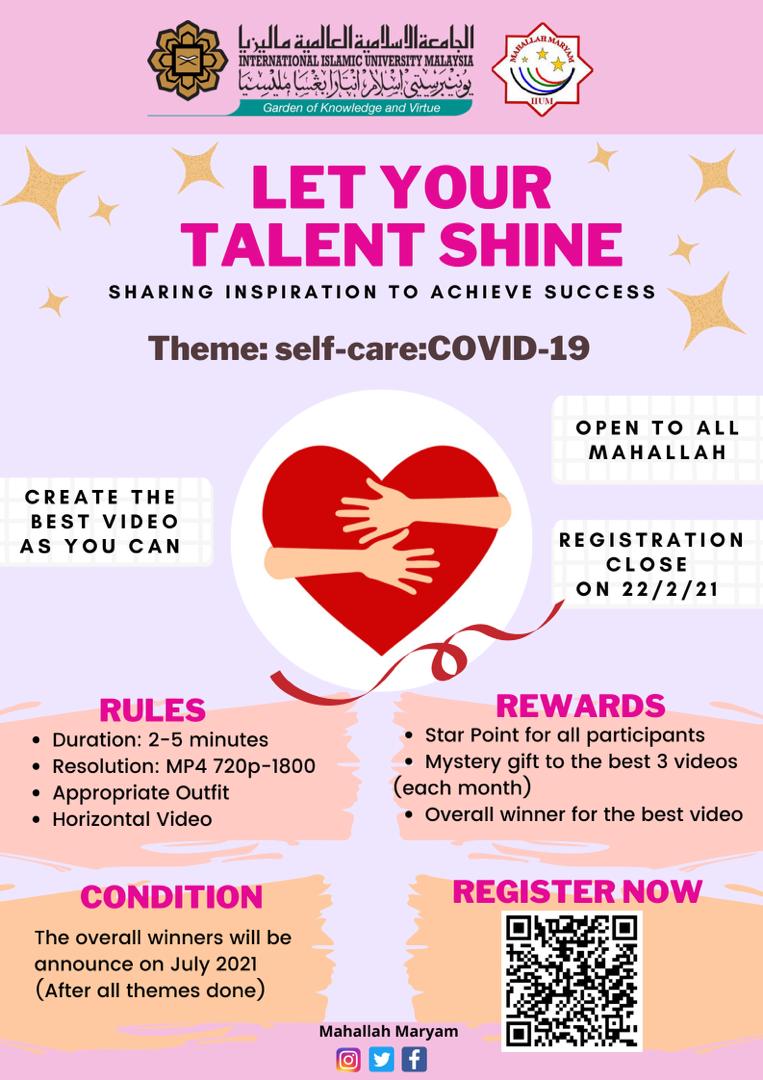 Let Your Talent Shine | Mahallah Maryam