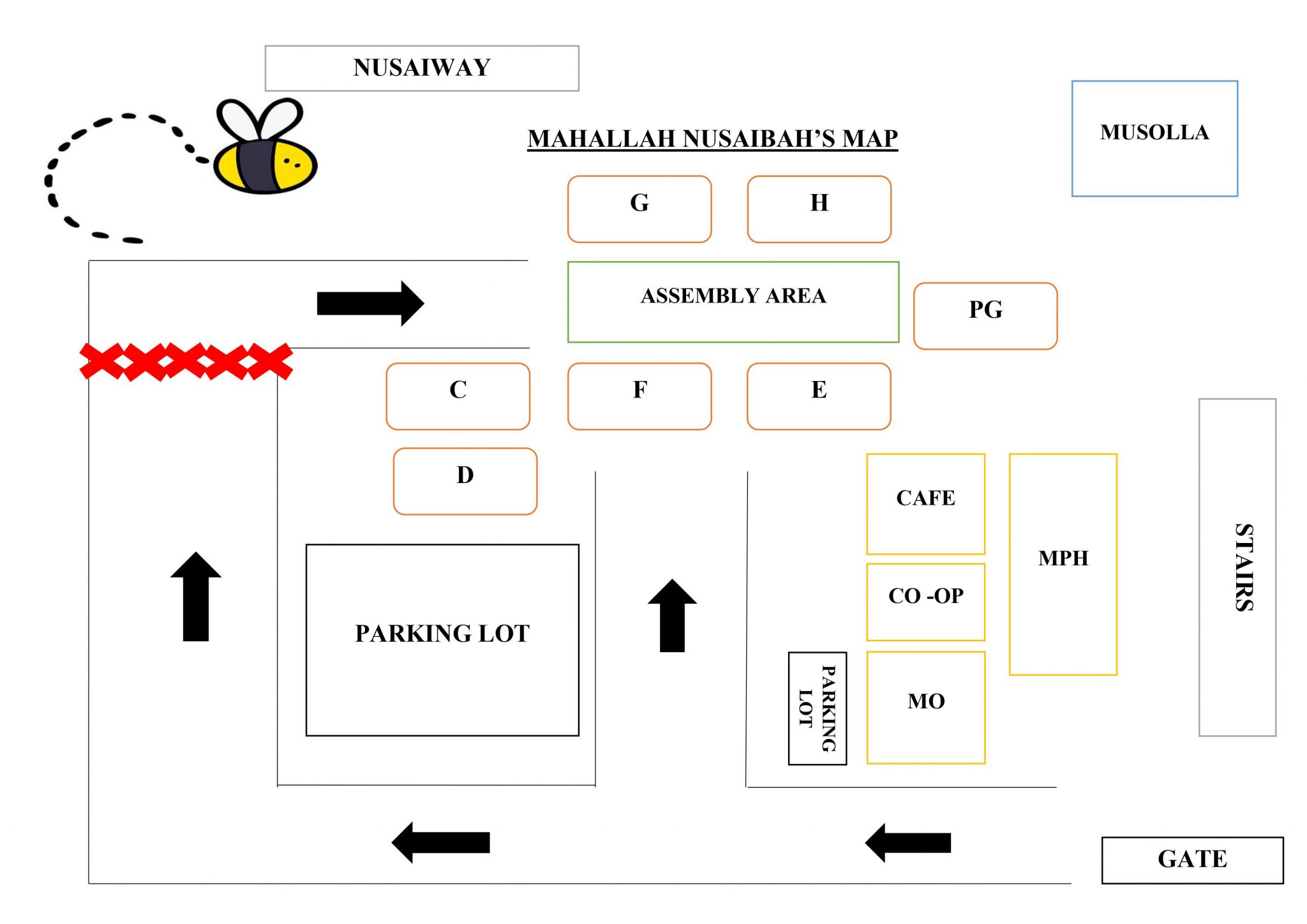 MAPS AND FACILITIES | Mahallah Nusaibah