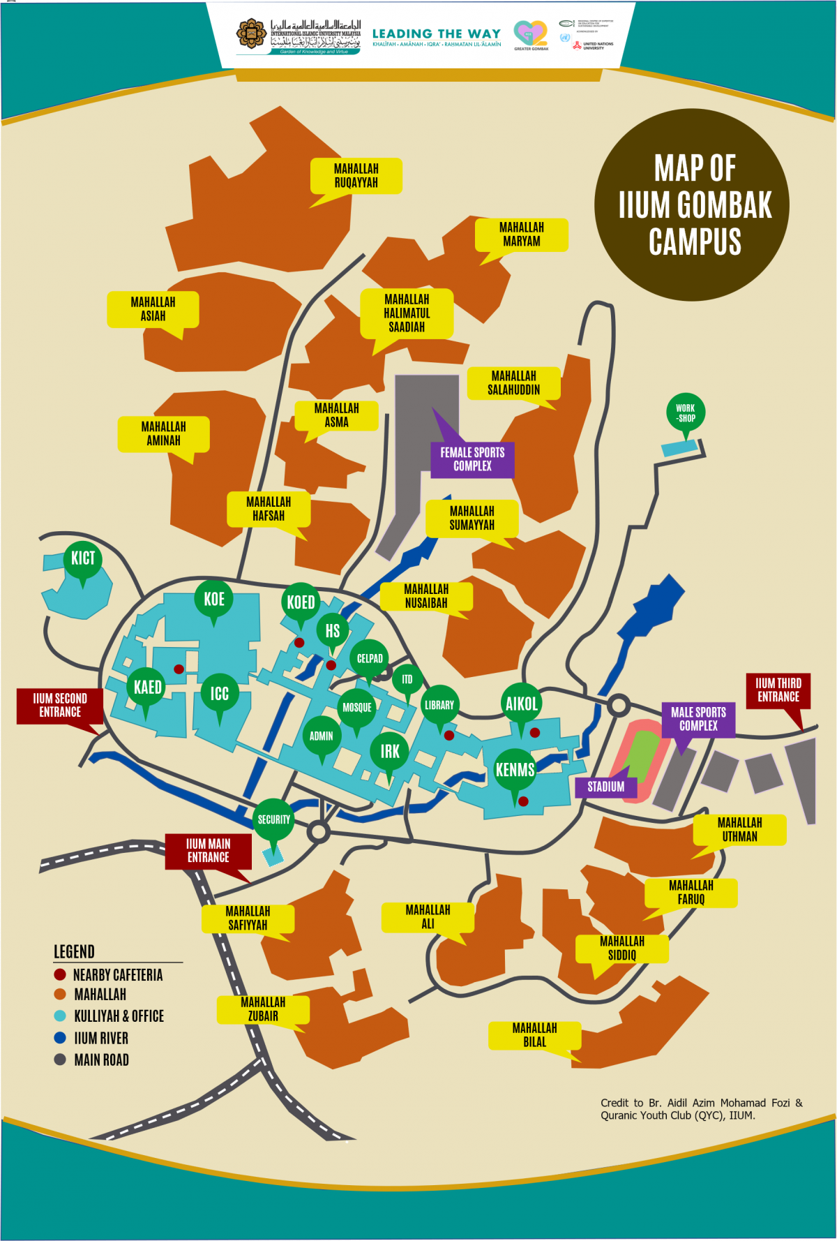 Mahallah Location | IIUM Mahallah